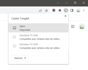 Caster du contenu avec Google Chrome – ASTUCES-INTERNET