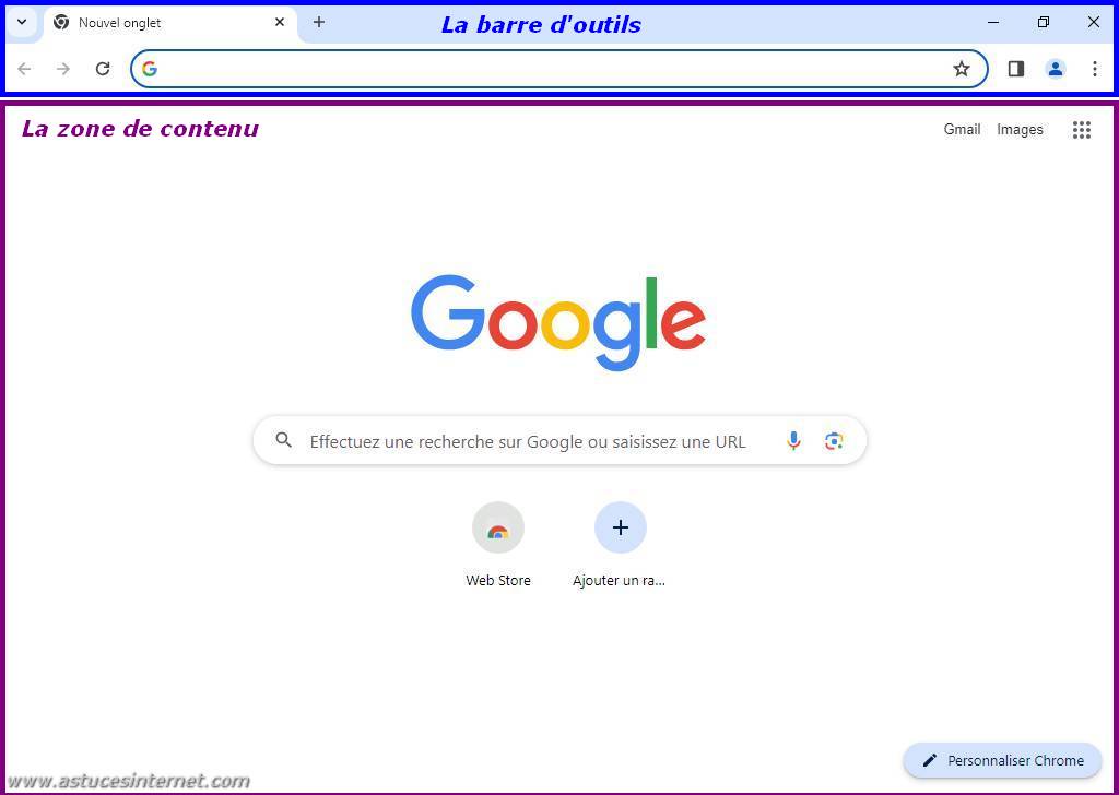 Interface et fonctionnalités de base de Google Chrome – ASTUCES-INTERNET
