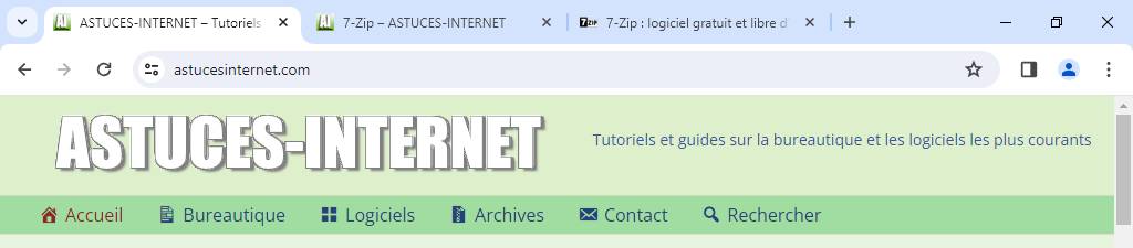 Interface et fonctionnalités de base de Google Chrome – ASTUCES-INTERNET