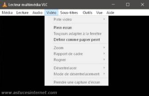 Présentation de l’interface de VLC – ASTUCES-INTERNET