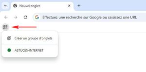Utiliser les groupes d’onglets dans Google Chrome – ASTUCES-INTERNET