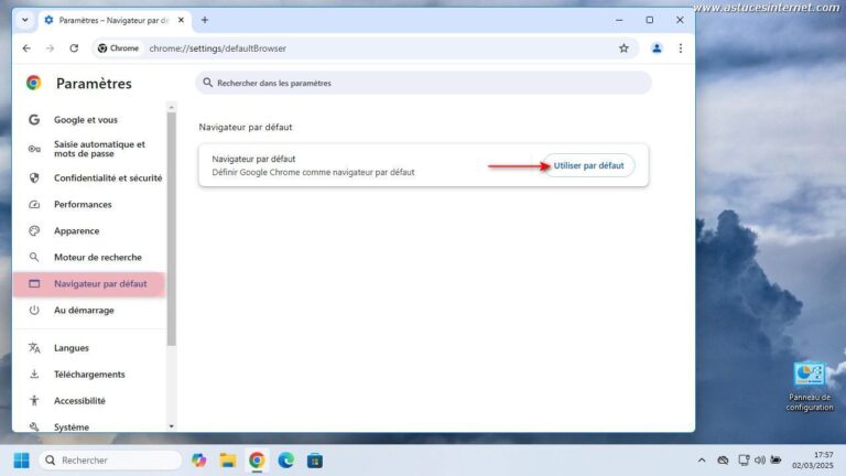 Comment définir le navigateur internet par défaut ? – ASTUCES-INTERNET