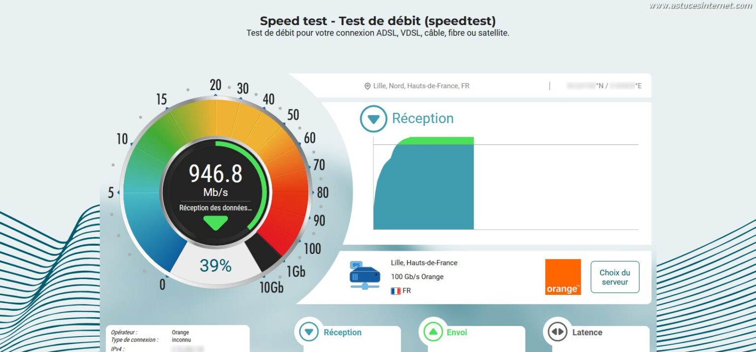 Comment tester la vitesse de sa connexion Internet ? – ASTUCES-INTERNET